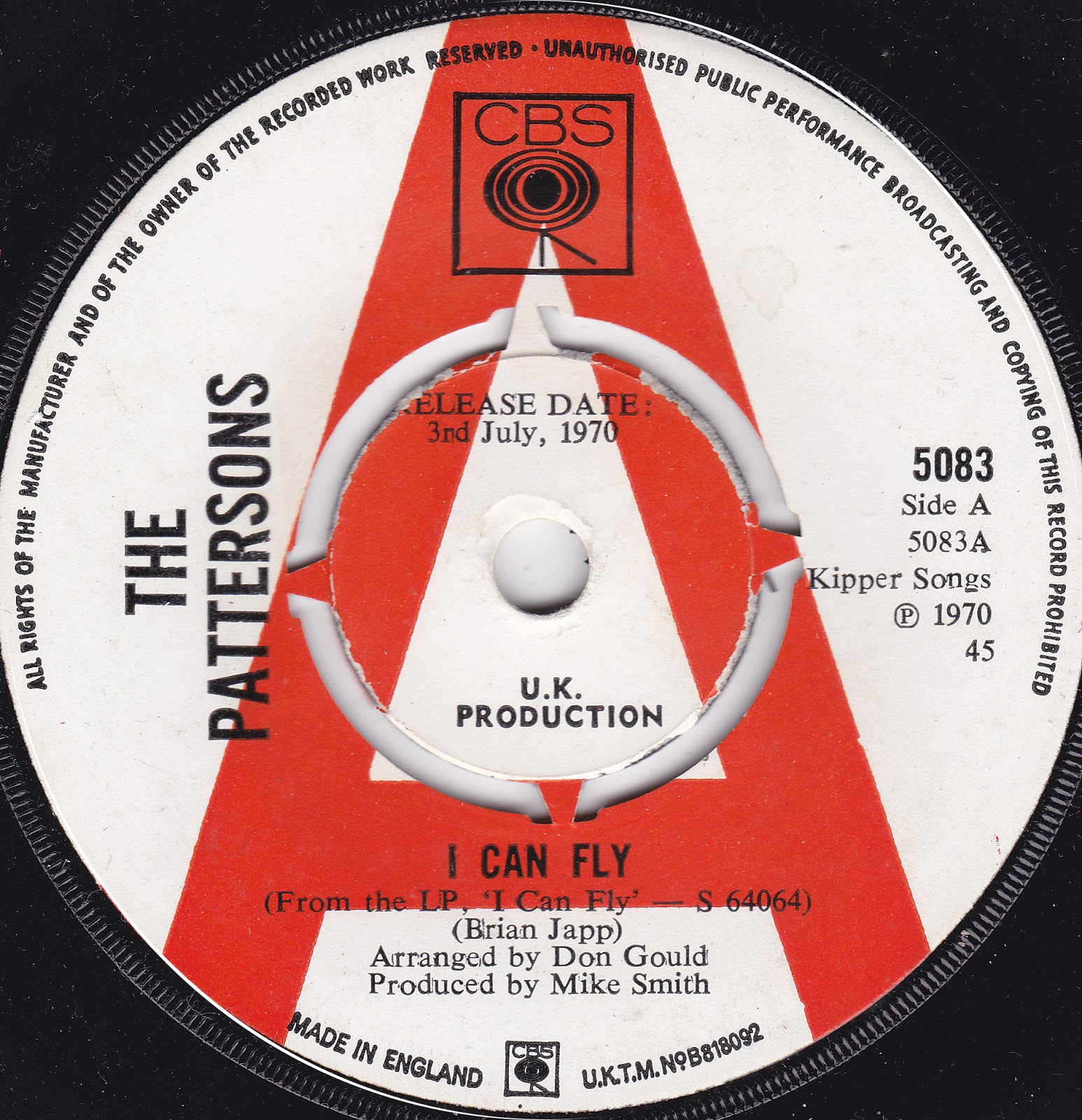 Left and to the Back: The Pattersons - I Can Fly/ An Cailin Deas