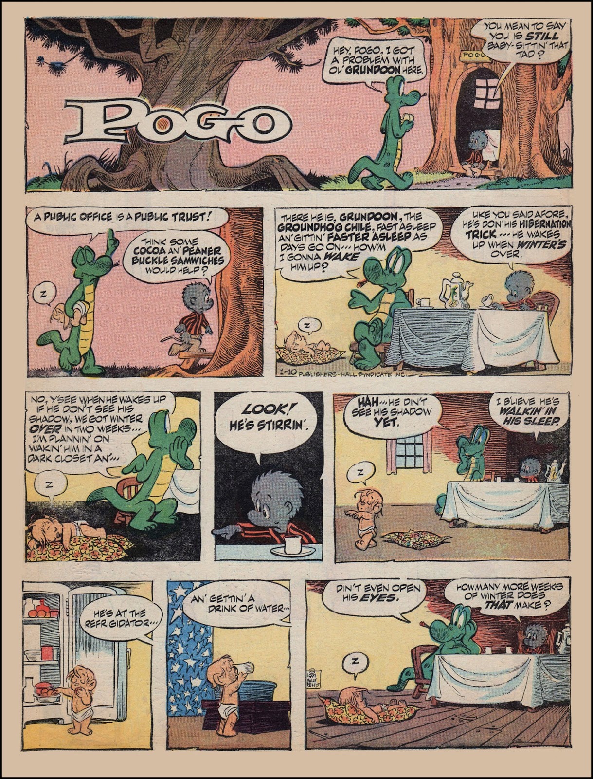 Whirled of Kelly: Cocoa an' Peaner Buckle Samwiches Would Help