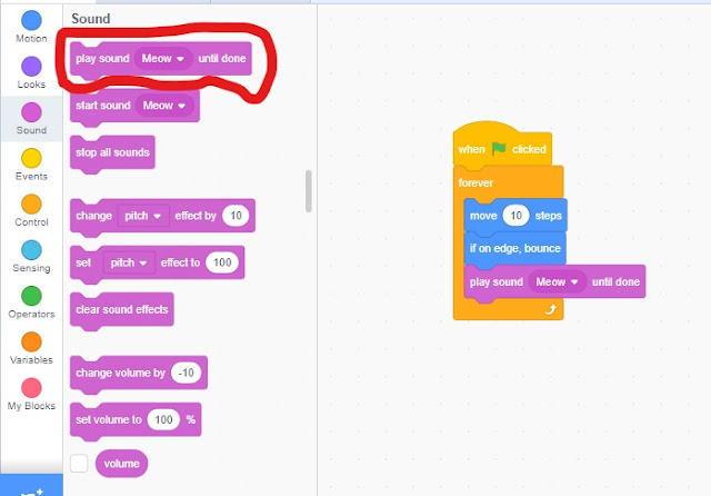 How to make a simple project in Scratch