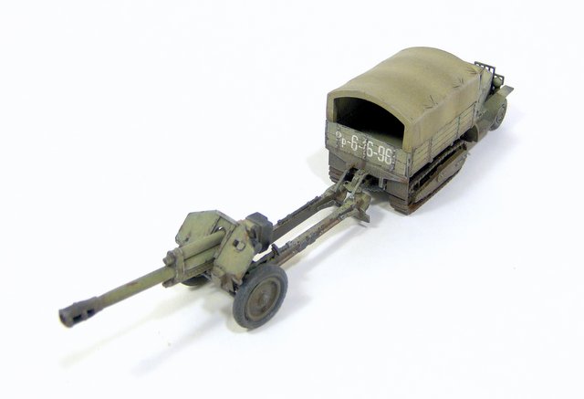 Gulumik Military Models: ZiS 42 with 152mm D-1 Howitzer 1/72 PST - Gallery