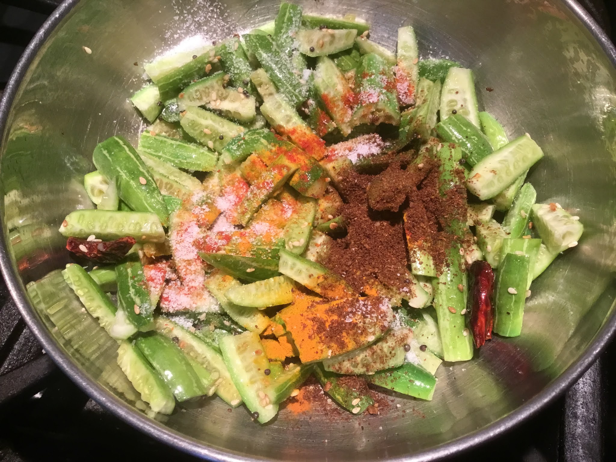 Home on my Range: Tendli Subji