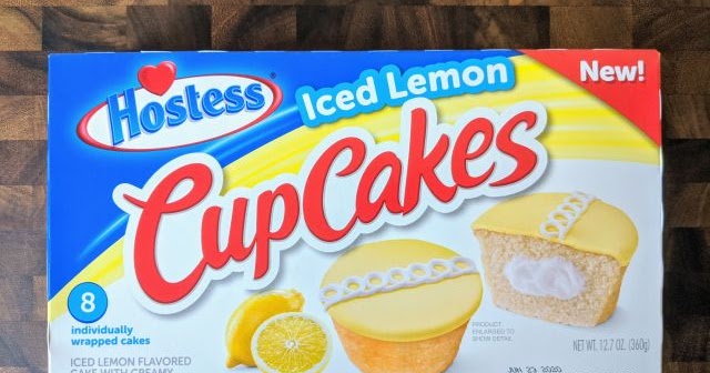 Review: Hostess - Iced Lemon Cupcakes