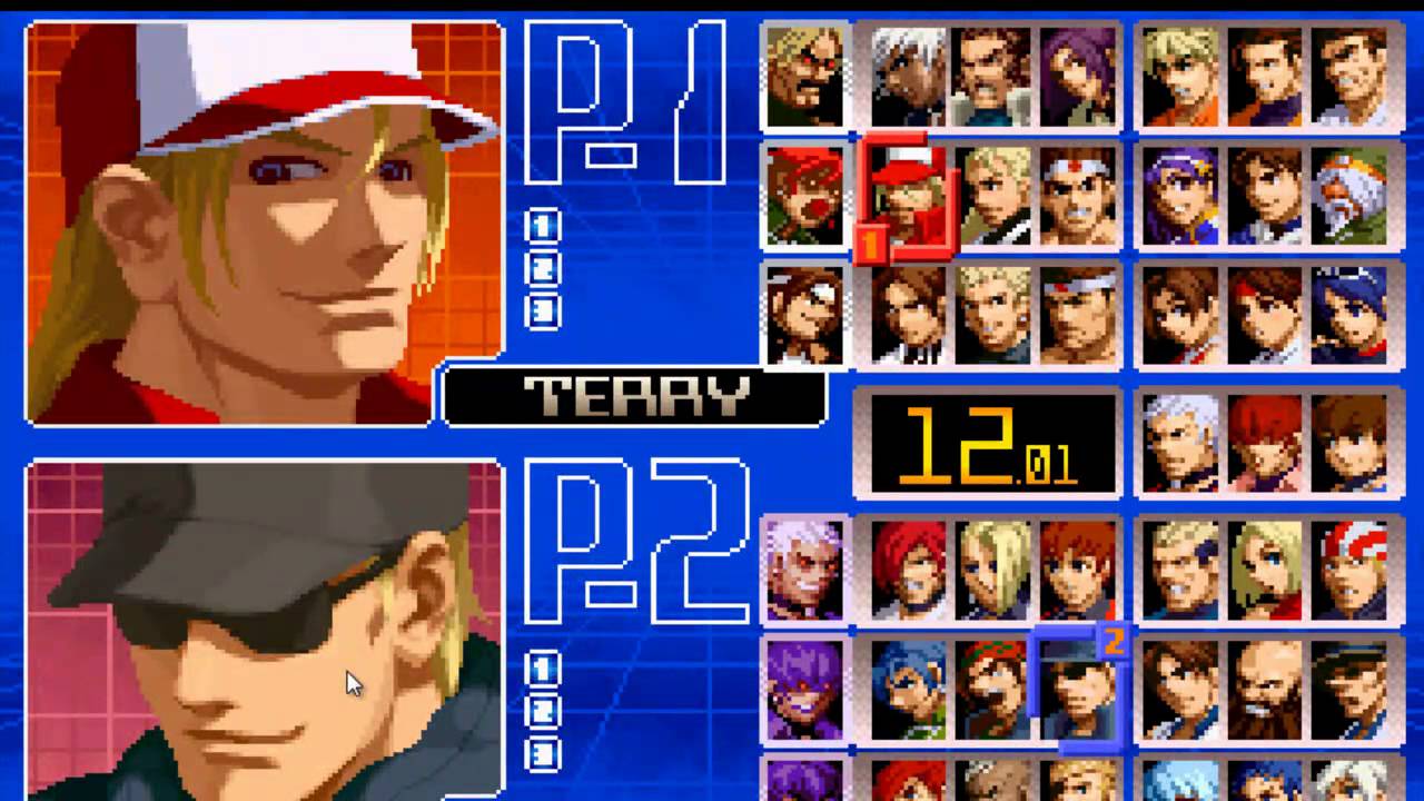 ESCONDIDAS PERSONAJES KOF 2002 MAGIC PLUS