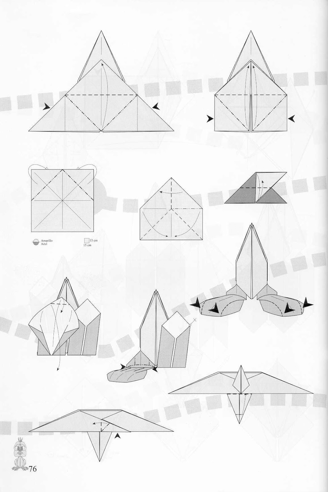 Origami Cartoon 1-Halle - Ruby Book Origami
