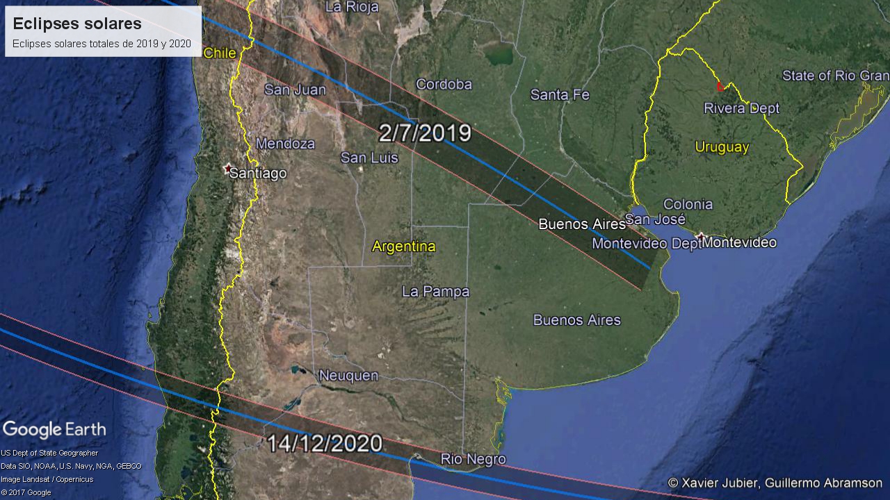 En el cielo las estrellas: El Gran #Eclipse Argentino