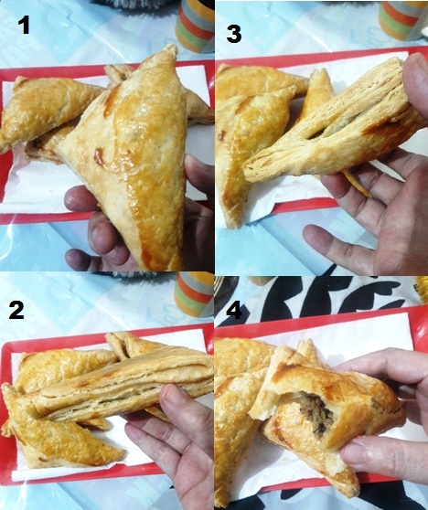 Veggie Puff Patties Recipe - Yummy Traditional