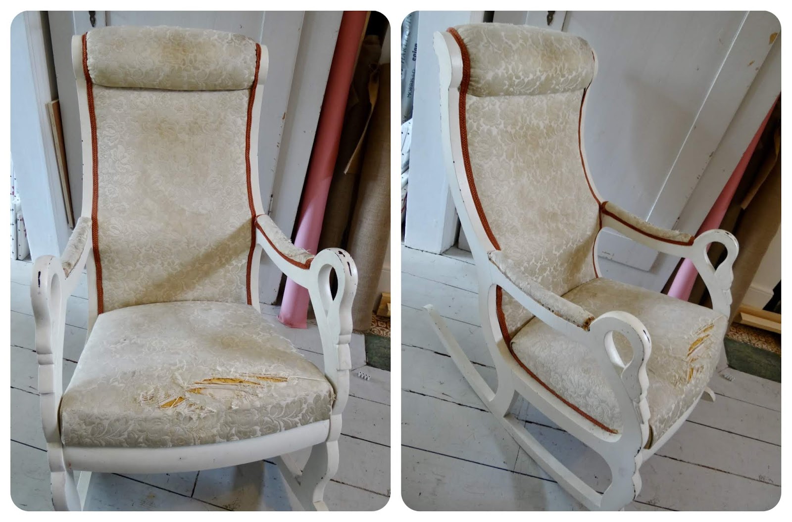 STAPLE AND TACK: Beautiful Swedish rocking chair