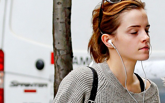 Emma Watson: Emma Watson visiting an office in NYC [May 29, 2013]