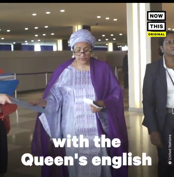 Some see her as "an African with the queens English"