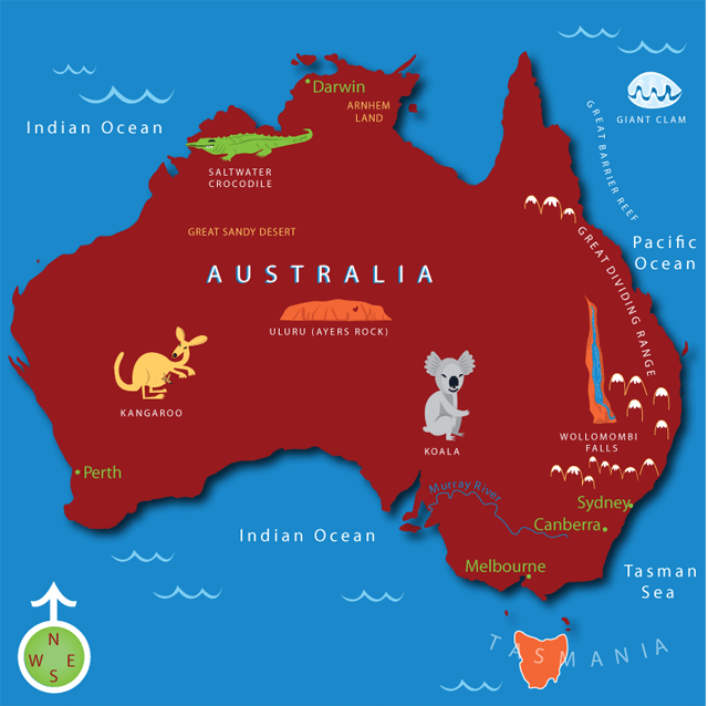 World Geography Australia world-geography-australia