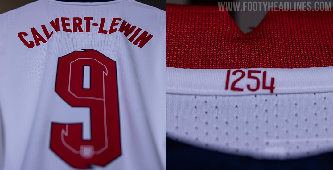 The Unique Number Inside England Players' Shirt Collar - What Are They ...