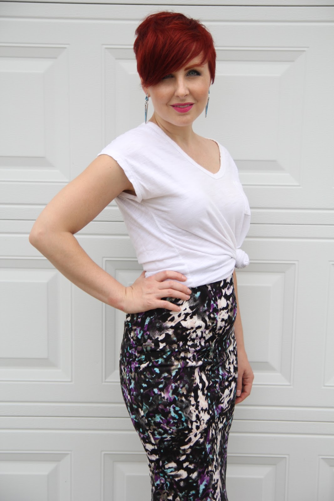 Thrift and Shout: Cute Outfit of the Day: Pencil Skirt