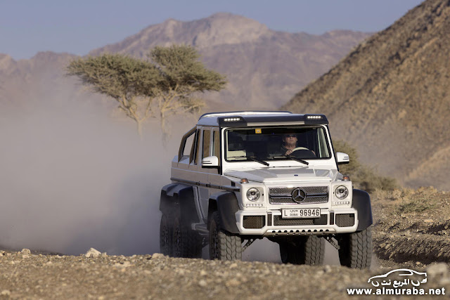 Automotive world: Mercedes-Benz announces its six-wheel-drive car in ...