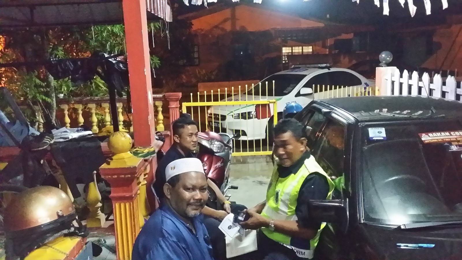 KAWASAN RUKUN TETANGGA TAMAN UTAMA: *** LAWATAN DARI PDRM