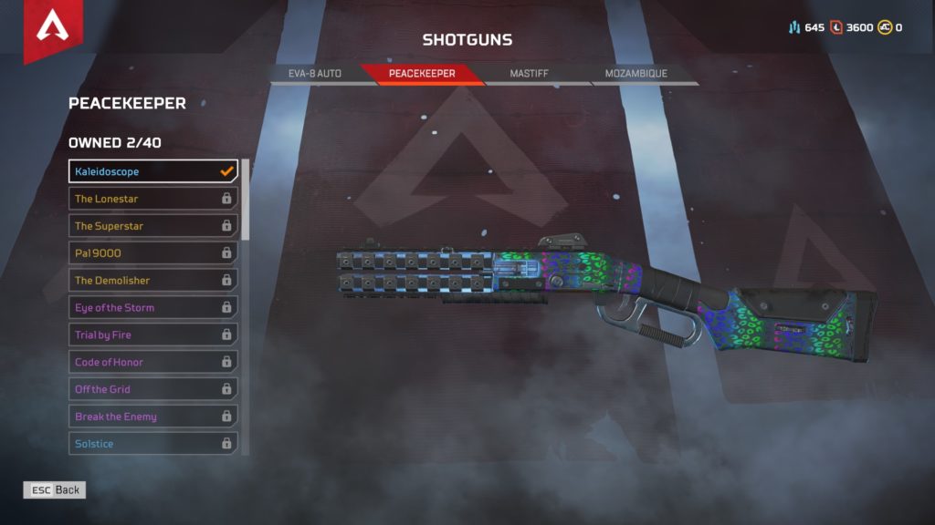 Daftar Senjata Apex Legends