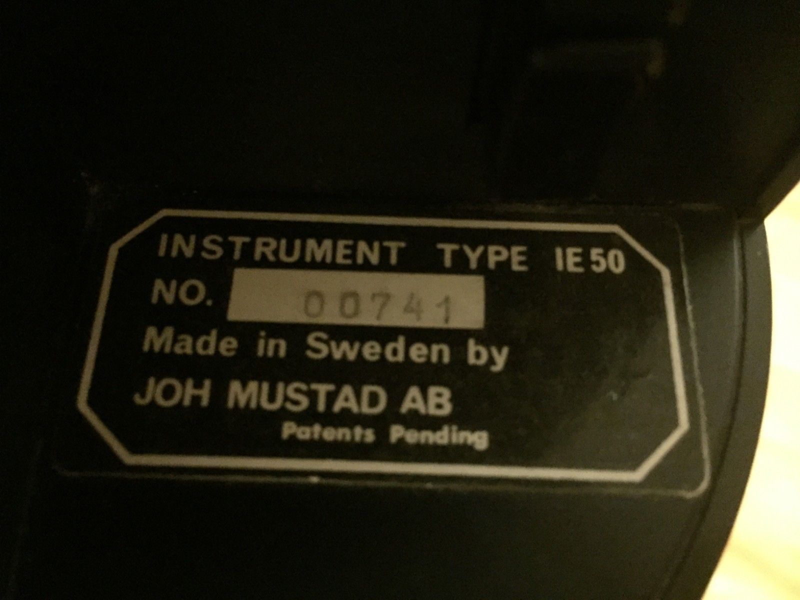 MATRIXSYNTH: Joh Mustad Tubon Vintage Synthesizer ca 1966 SN 00741