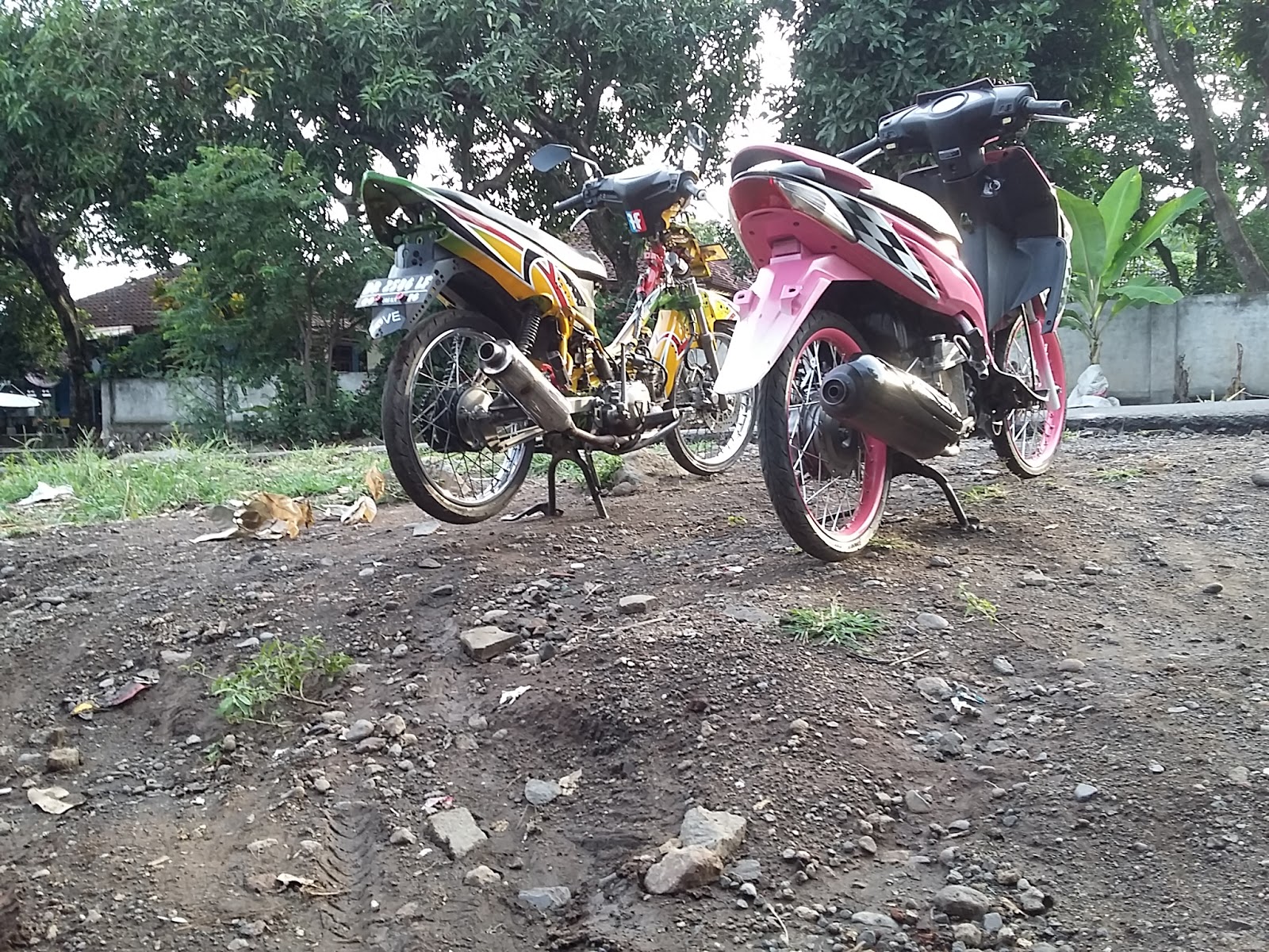 20 Gambar Modifikasi Honda Vario CW Terbaru 2015 ala Drag Simple