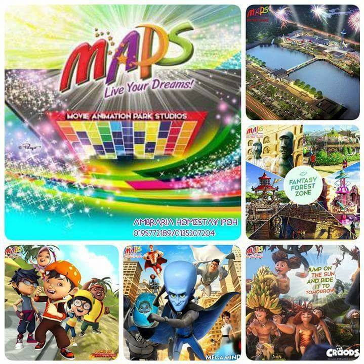 Review Movie Animation Park Studio MAPS Ipoh. - SoZCyili