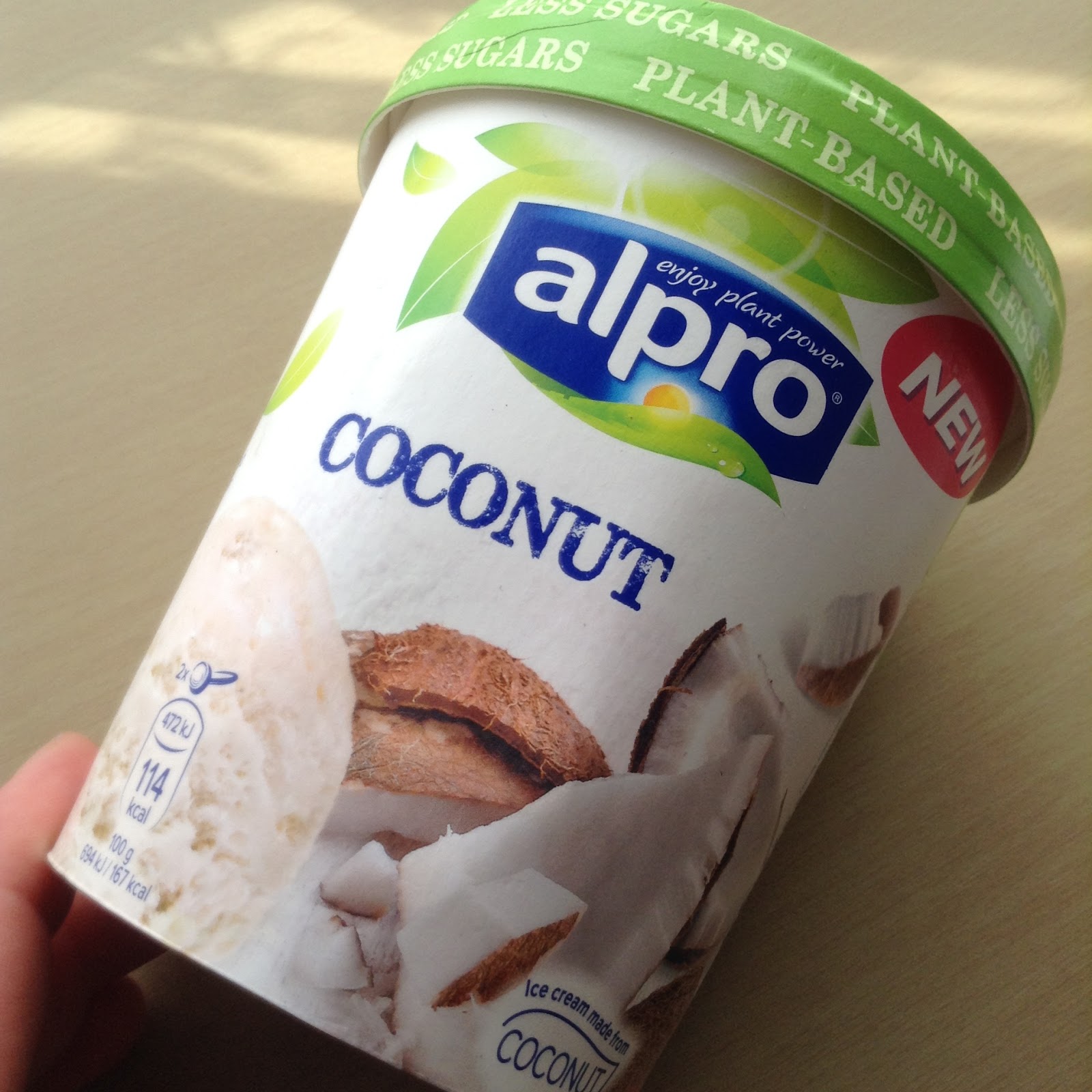 New Alpro Coconut Dairy Free Ice Cream