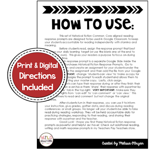 Using Reading Exit Slips to Provide Purpose & Accountability During ...