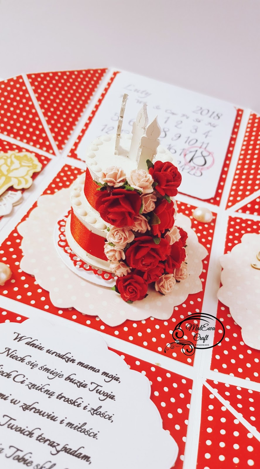 MalEwa Craft Handmade: Red Box II