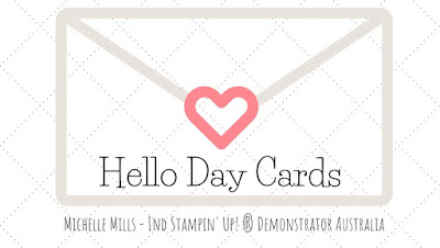 Hello Day Cards: Using up scraps