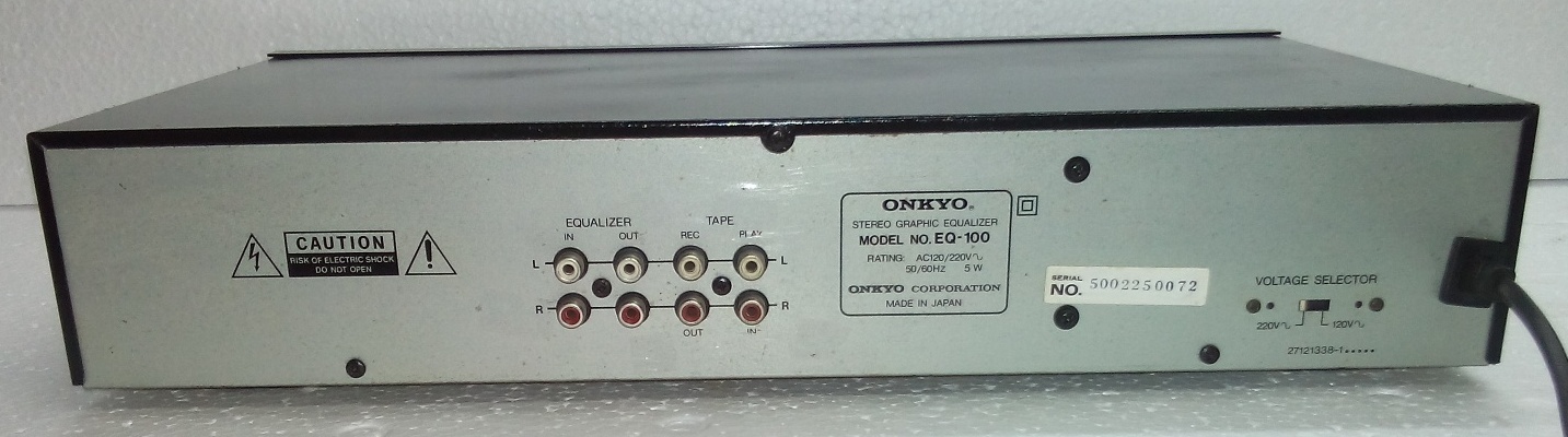 BARANG BARANG ELEKTRIK TERPAKAI DAN RARE: SOLD OUT!! - EQUALIZER ONKYO ...