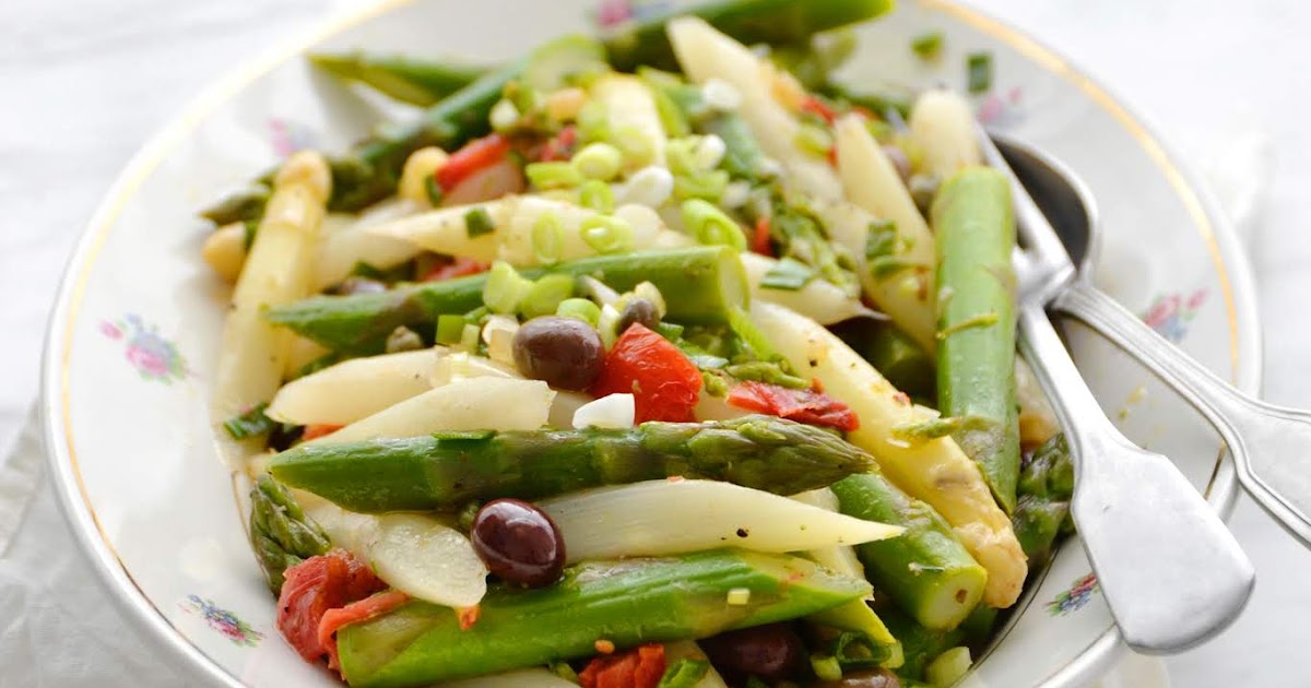 Simple comme une salade aux deux asperges