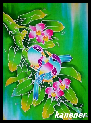 oil painting: How to make batik