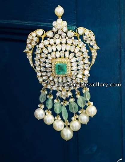 Coral Beads Set by Hiya Jewellers - Jewellery Designs