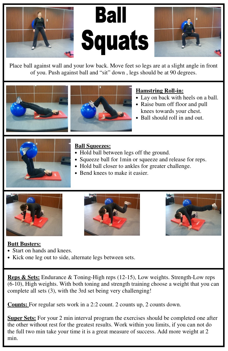 Fit Mommy Club Winnipeg: Full Body Ball Workout