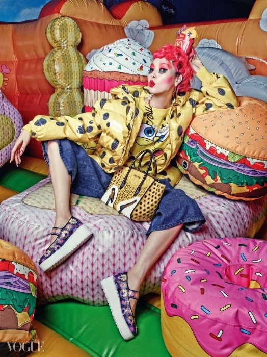 Gar&Mann:L: CANDY POP September 2014 Vogue Korea