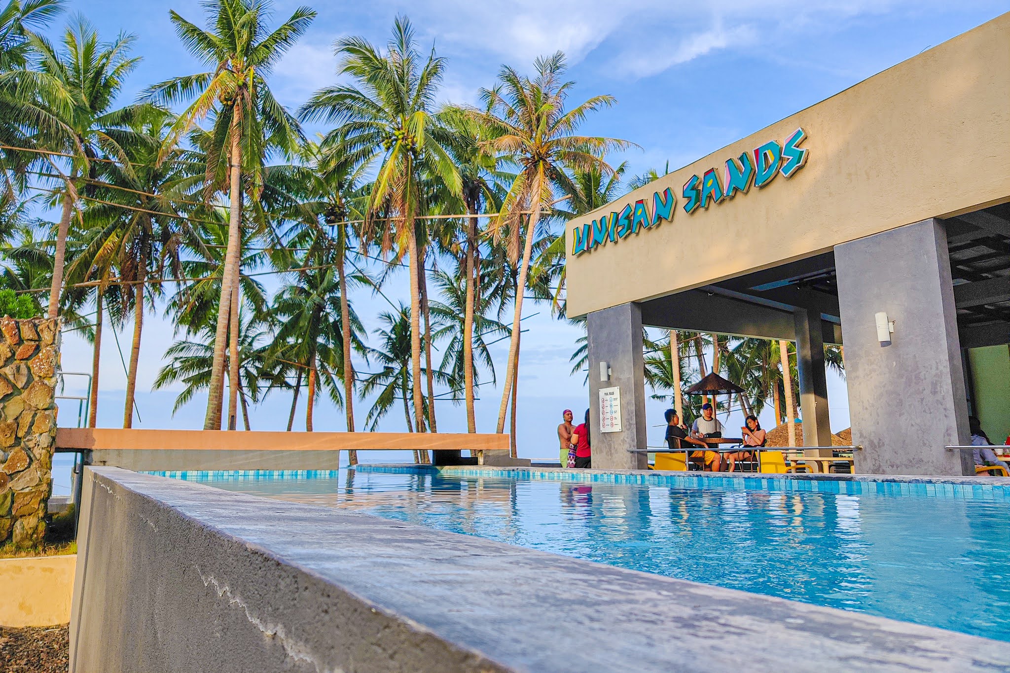 Unisan Quezon Infinity Pool + Hidden Beach (Calilayan Cove) 2D1N - Wander Kid Travels | a ...
