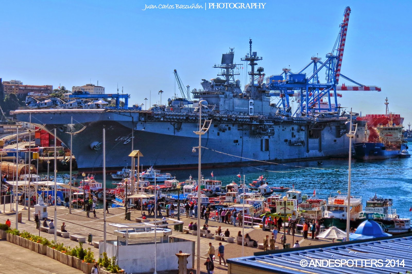 AndeSpotters: Conocimos el USS "America" en Valparaíso. MV-22 Osprey ...