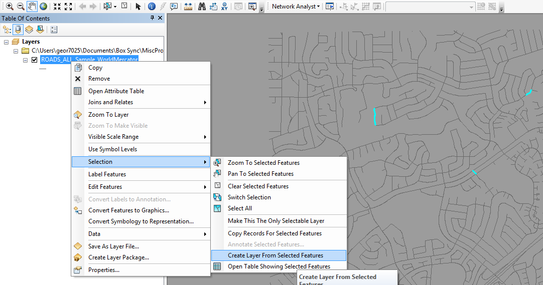 Map ramblings of a GIS professional: ArcMap Tool: Selection To SQL Query