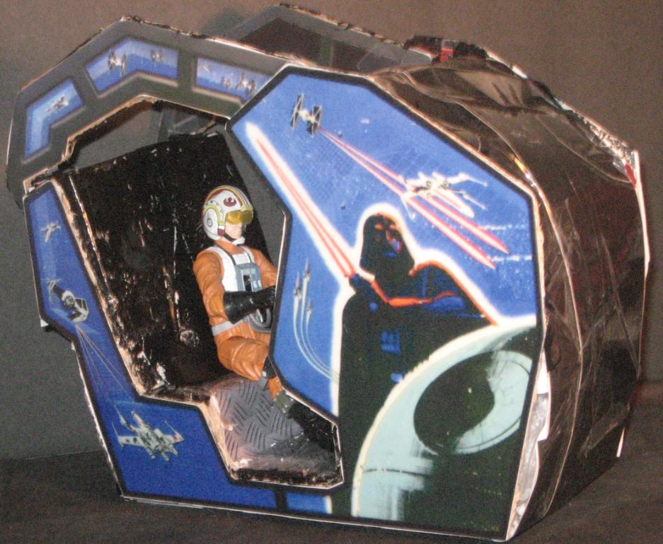 Random Happenstance: First attempt: six-inch scale Star Wars cockpit ...
