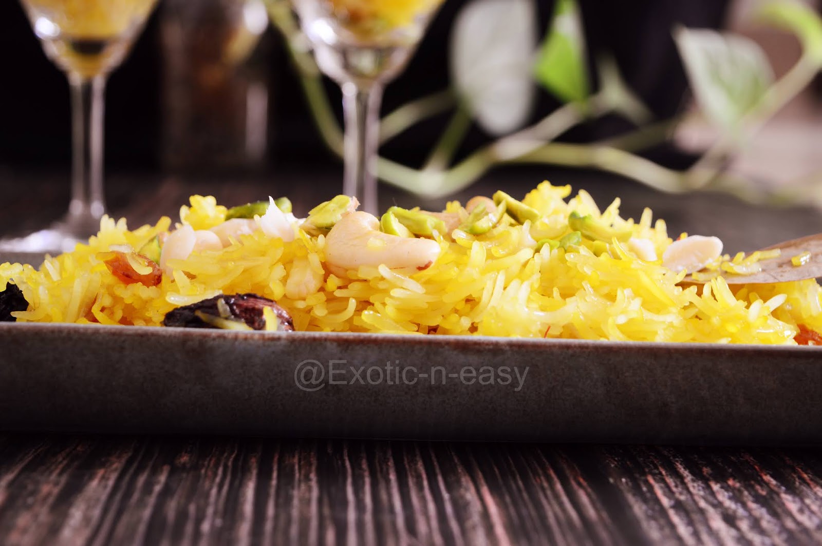 exotic-n-easy cooking: Mithe Chawal (Zarda Pulao)