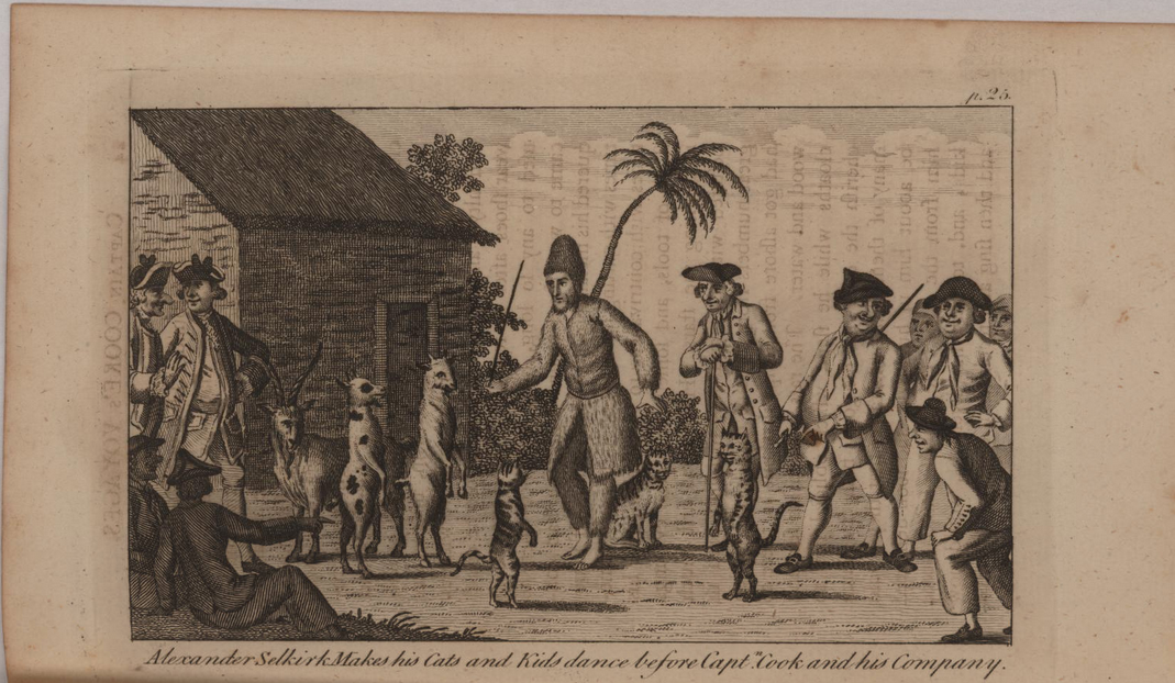 British Tars, 1740-1790: Alexander Selkirk Makes his Cats and Kids ...