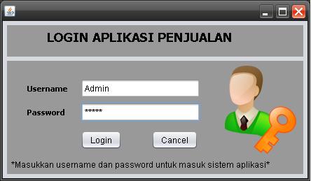 Membuat Form Login dan Menu Utama Aplikasi Penjualan dengan Netbeans