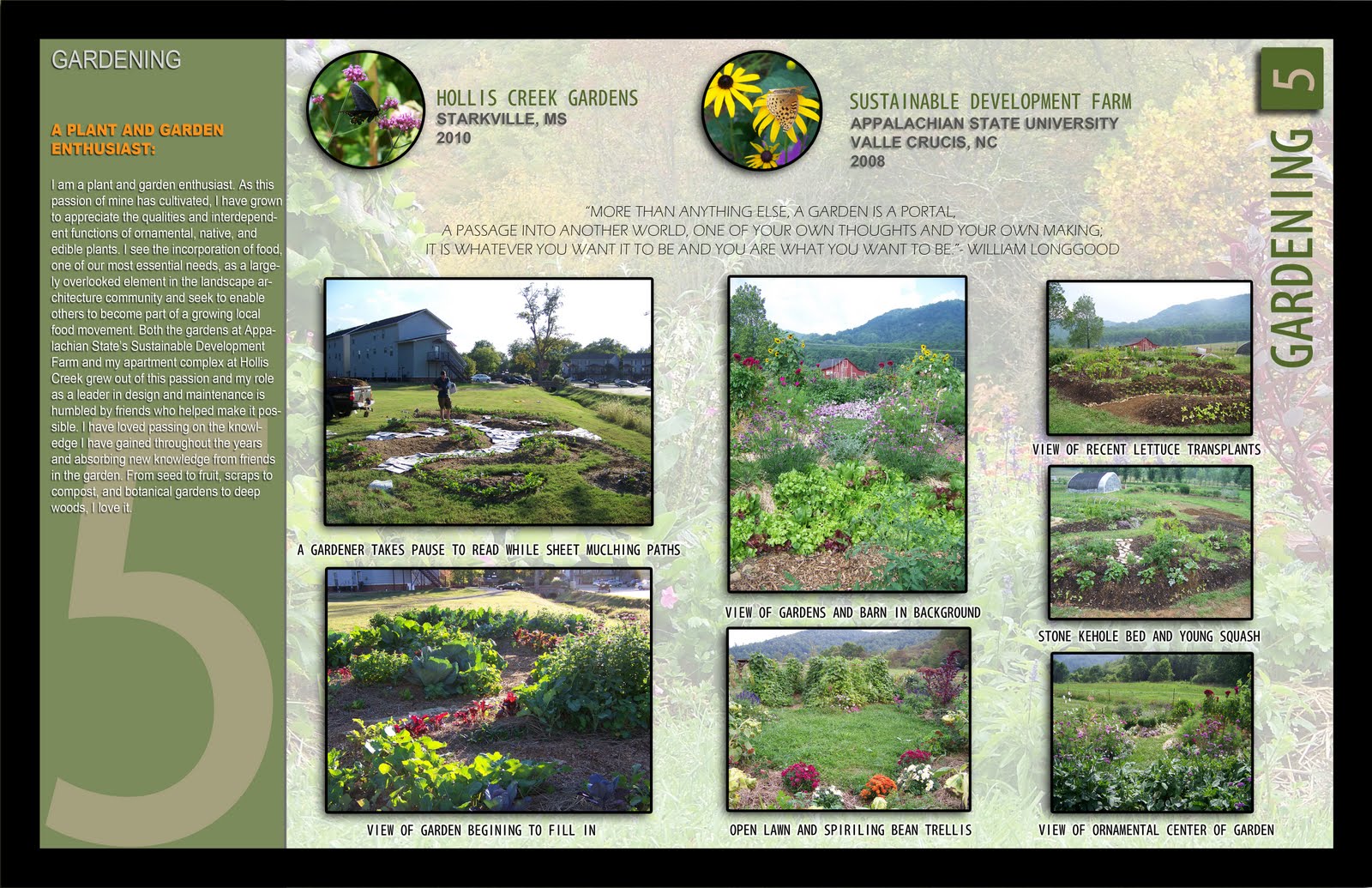 Sustainable Community Design: Portfolio