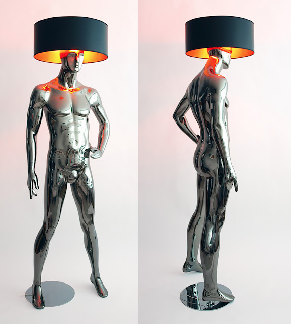 Lightbodies by Kilu. Limited Edition Lamps With Male and Female Human ...