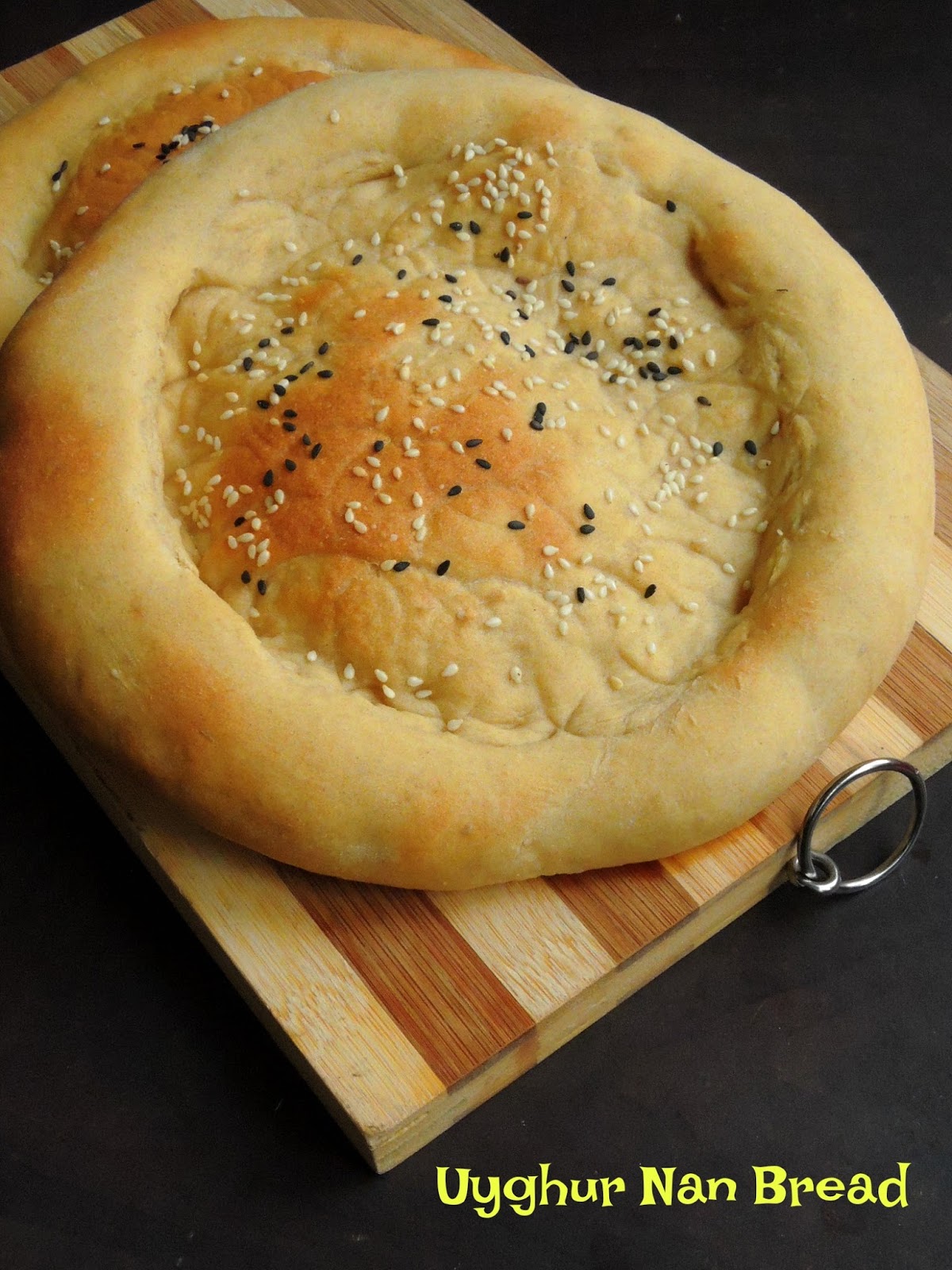 Priya's Versatile Recipes: Uyghur Nan Bread