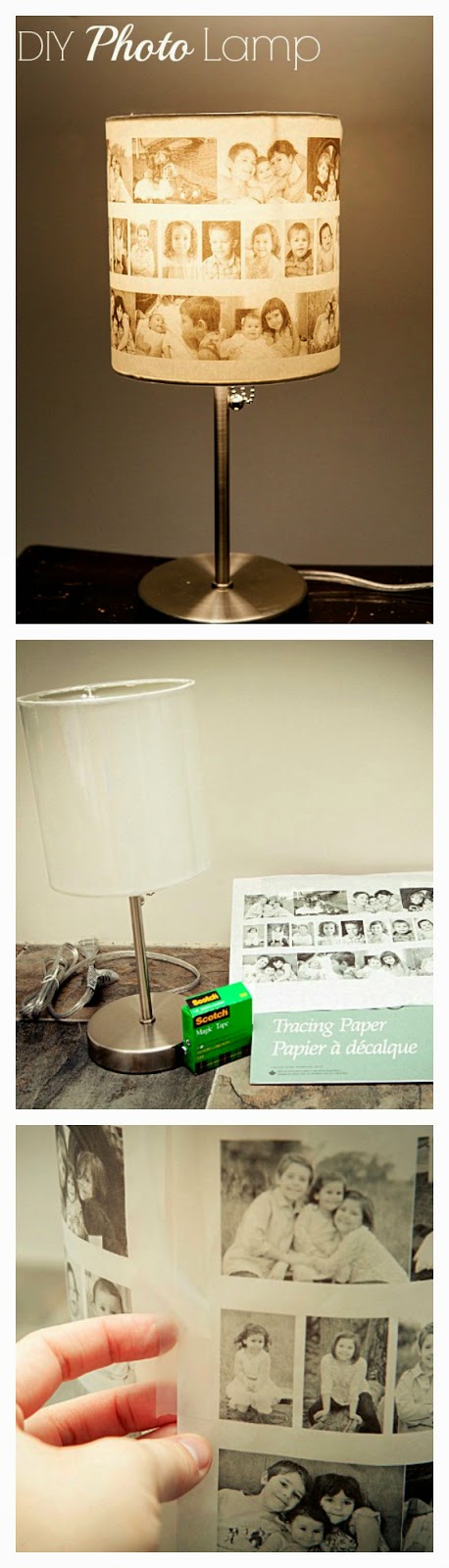 DIY Photo Lamp | Who said Crafts
