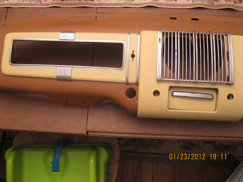 My 1940 Chevy Master Deluxe: DASH