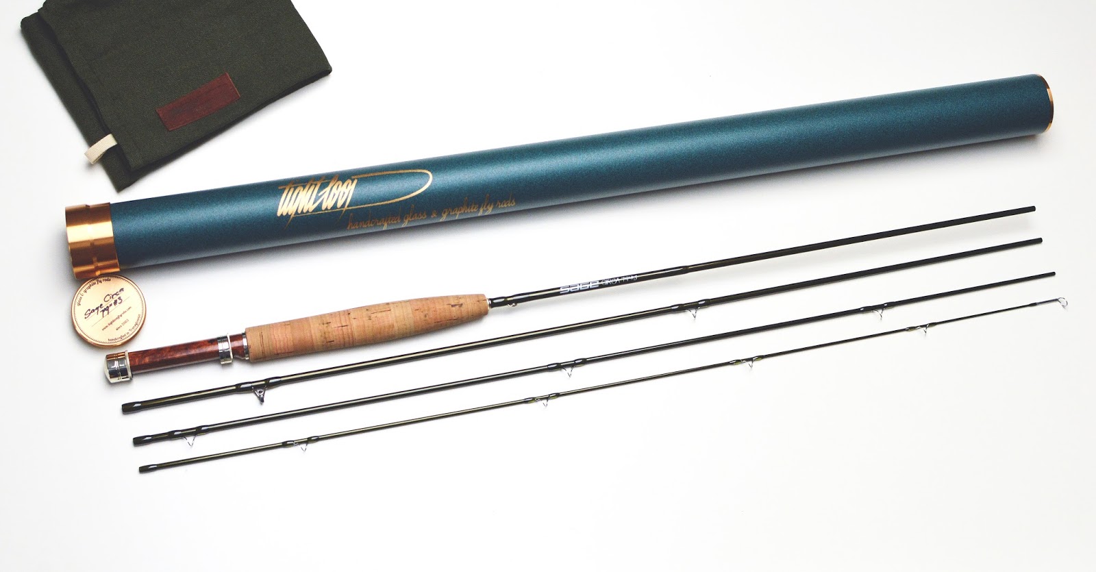 Handcrafted graphite and fiberglass fly rods: Sage Circa