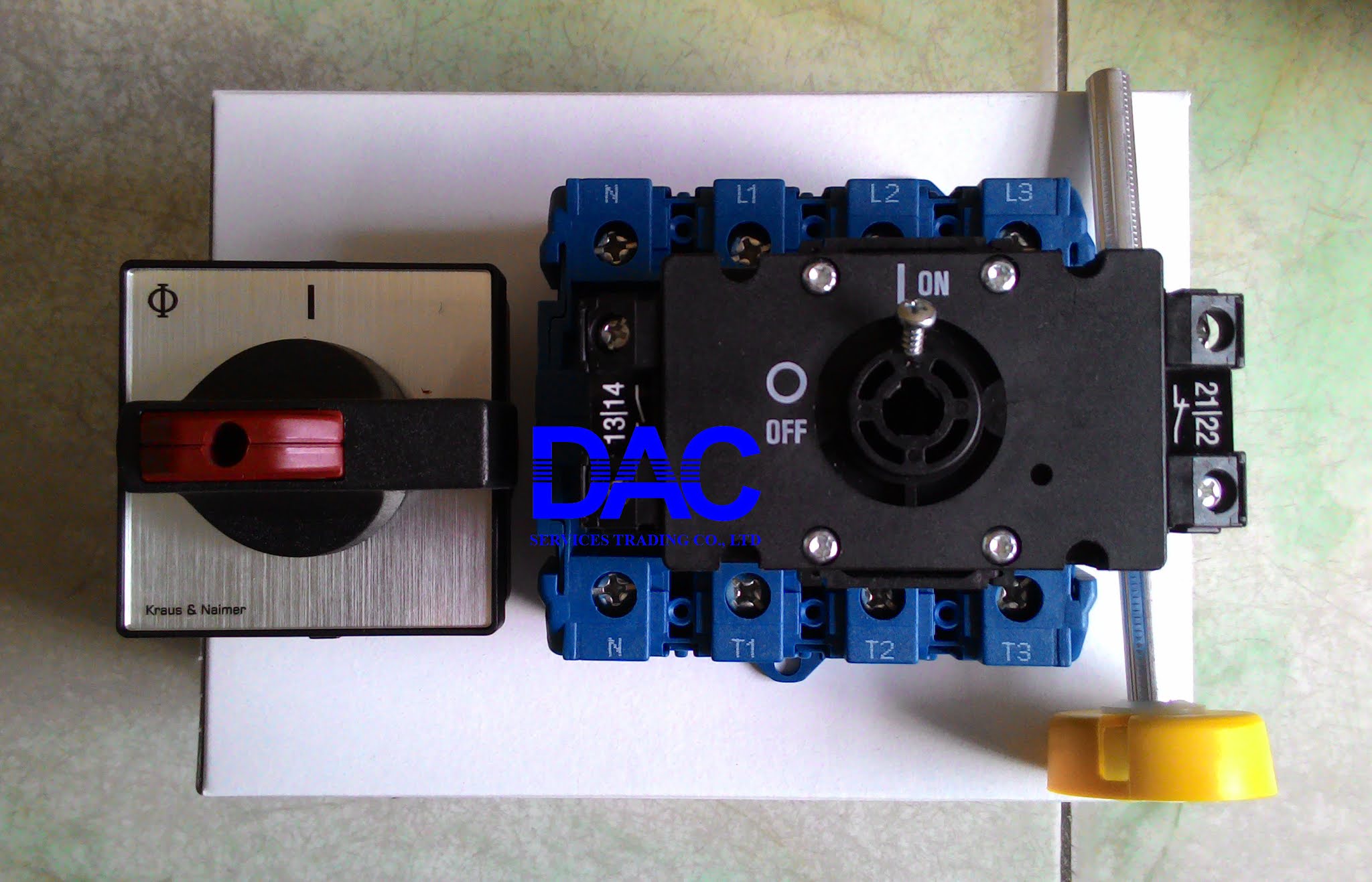 KRAUS & NAIMER VIỆT NAM: MAIN SWITCH (KHÓA ĐÓNG CẮT) KRAUS & NAIMER.