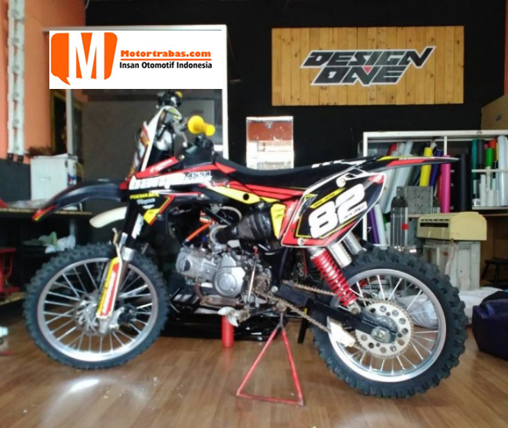 Modif Honda Blade Grasstrack Serta Spek Bour up Mesin - Motor Trabas
