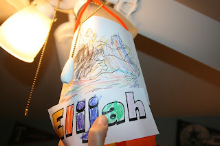 Teaching Kids the Bible: Elijah Windsock from 2 Kings