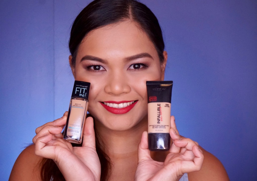 SPEND VS. SAVE: L'Oreal Infallible Pro-Matte VS. Maybelline Fit Me ...