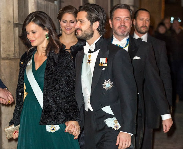 Sweden Royals attend the formal gathering of the Swedish Academy